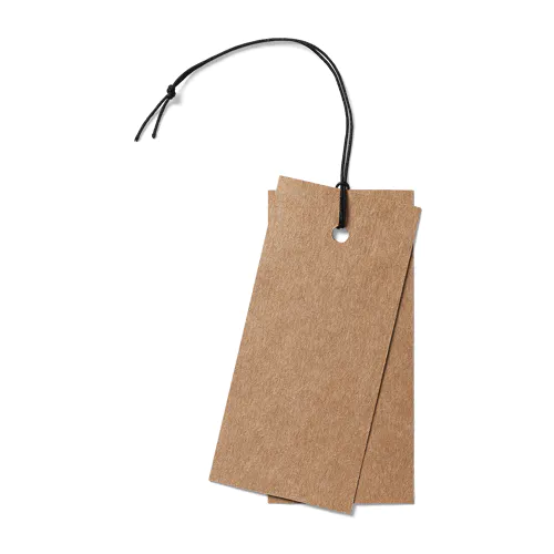 Kraft Long Label Tags Mockup